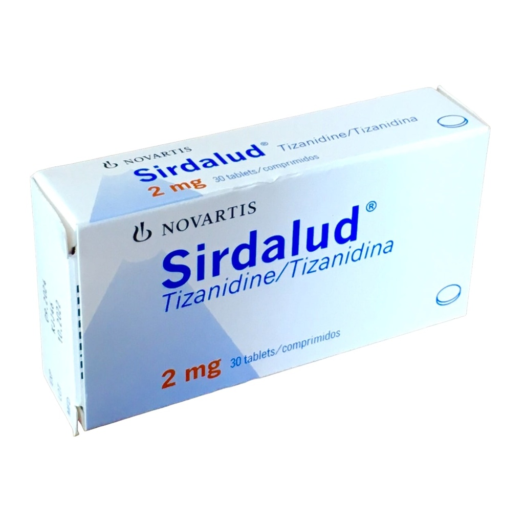 Sirdalud 2Mg Tab 30'S (Sdz) | Meldinpharma